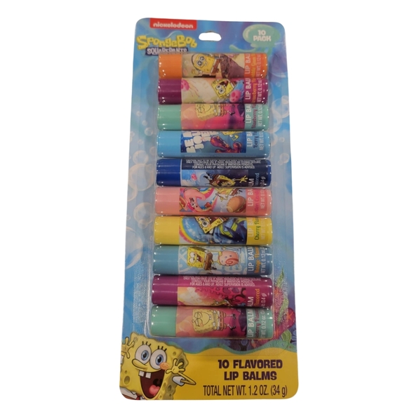 Makeup | New 1pack Spongebob Squarepants Flavored Lip Balm | Poshmark